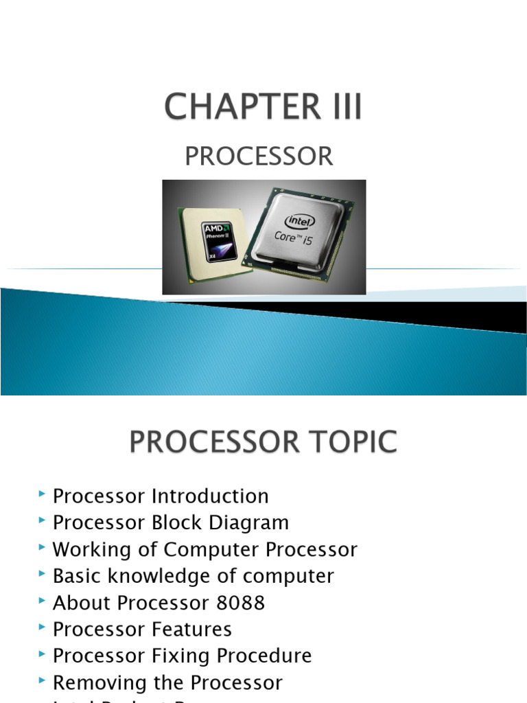 03 - About Processor & Types | PDF | Central Processing Unit | Integrated Circuit
