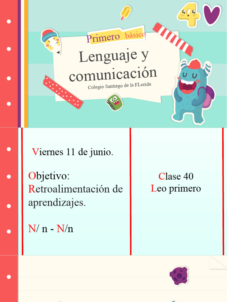 CLASE 40 LEO PRIM | PDF