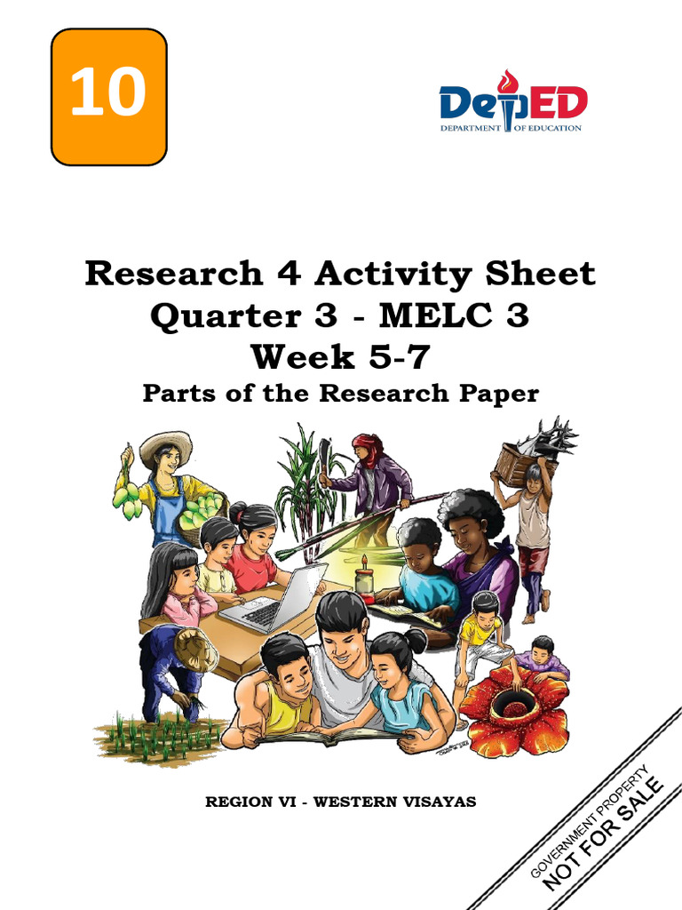 Las Research 4 Grade 10 Melc 3 q3 Week3-5-7 | PDF | Learning | Data