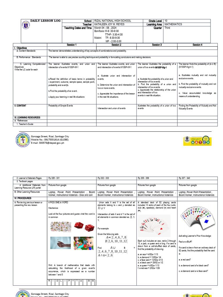 Week 6 DLL | PDF | Probability | Learning