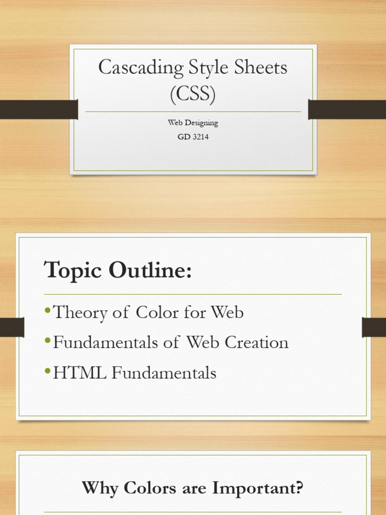 Cascading Style Sheets II | PDF