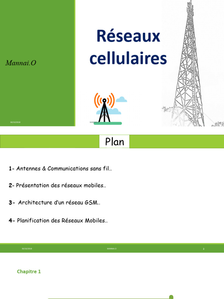Planification Des R Seaux Olfa | PDF | Propagation des ondes radio | Réseau cellulaire