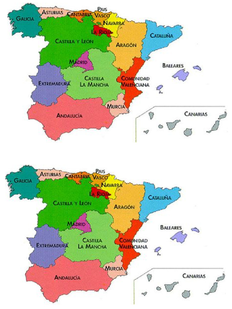 Sabores de Espana Mapa | PDF