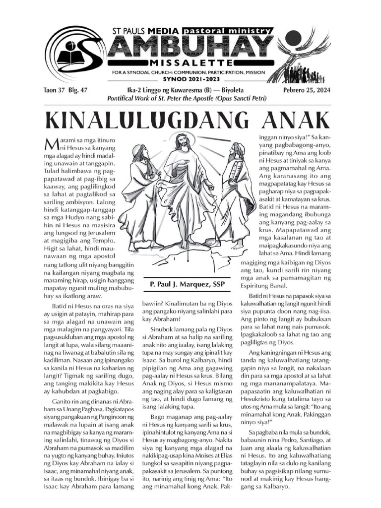 February-25-2024-Sambuhay-tag | PDF February-25-2024-Sambuhay-tag | PDF