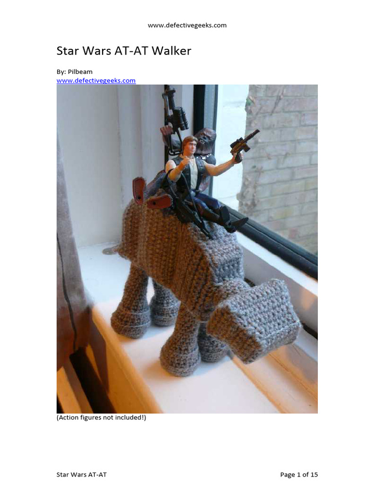 ATAT Pattern | Download Free PDF | Crochet | Needlework