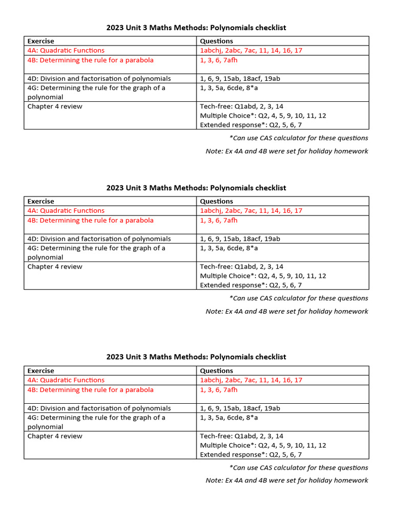 Chapter 4 Checklist 2023 Final | PDF | Mathematical Analysis | Algorithms
