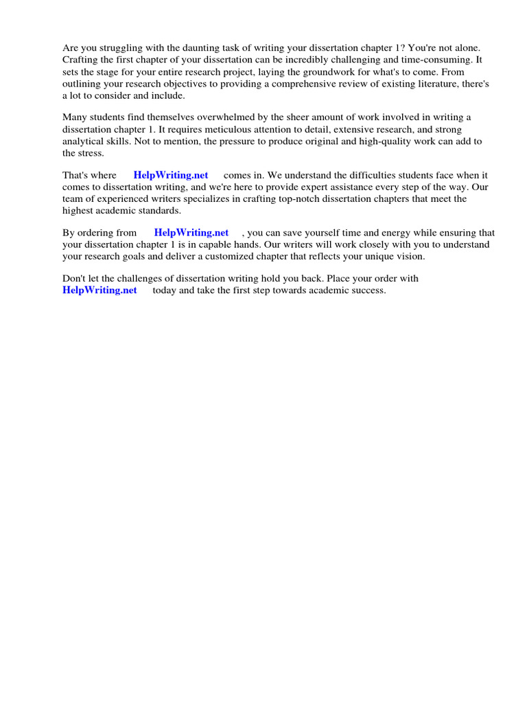 Dissertation Chapter 1 Length | Download Free PDF | Thesis | Methodology Dissertation Chapter 1 Length | Download Free PDF | Thesis | Methodology