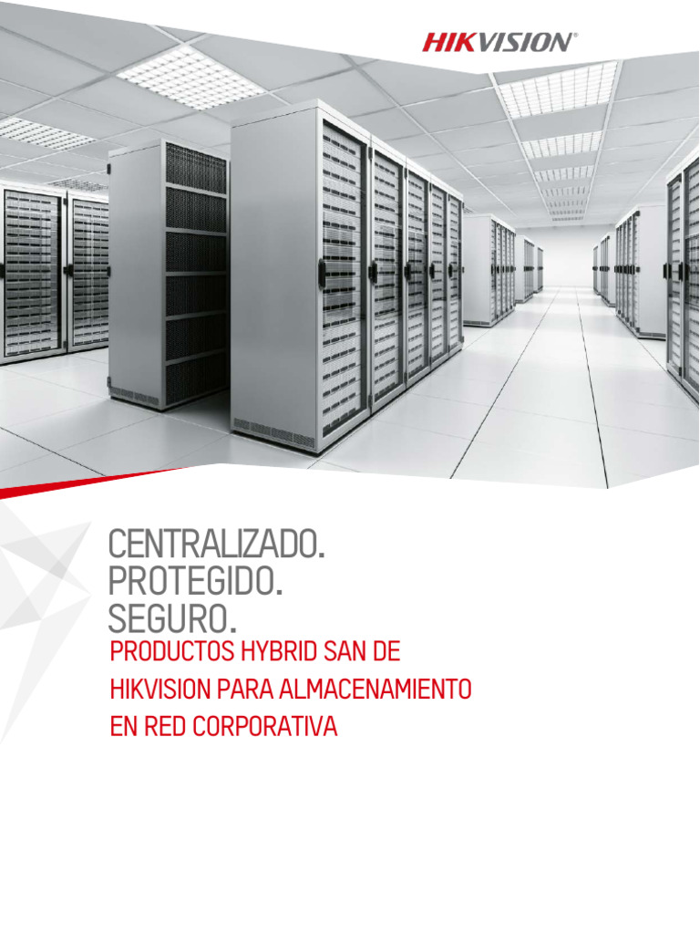 Enterprise Network Storage Hybrid San Products Pdf Disco Duro