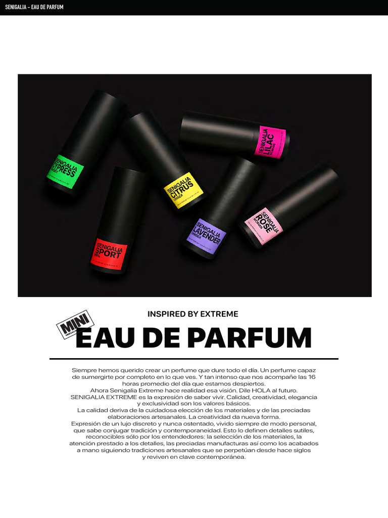 Eau de Parfum: Inspired by Extreme | Descargar gratis PDF | Frutas ...