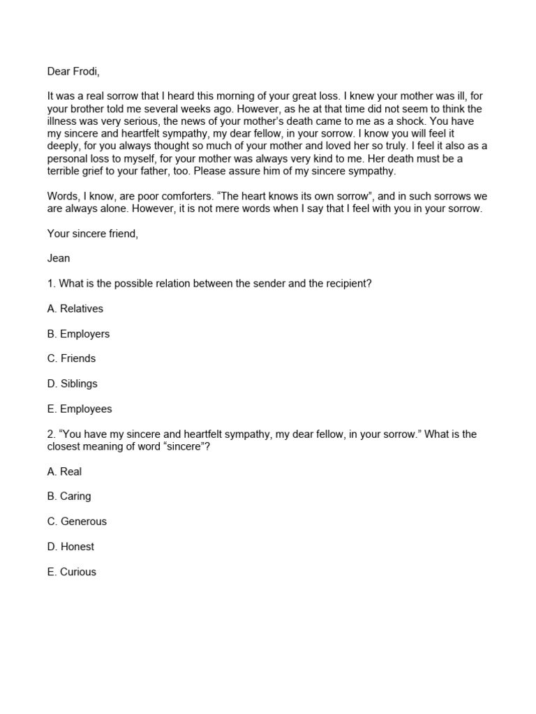 UAS SMSTR 2 Personal Letter Cause Effect Explanation Song | PDF | Cocoa ...