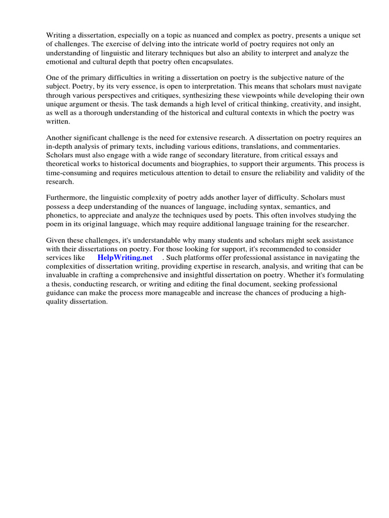 Exercice de Dissertation Sur La Poesie | PDF | Poetry | Linguistics