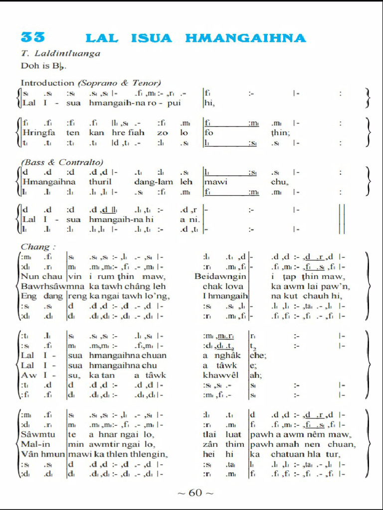 Lal Isua Hmangaihna | PDF