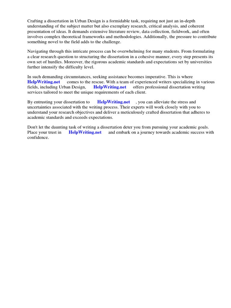 Dissertation Urban Design | PDF | Space | Urban Design