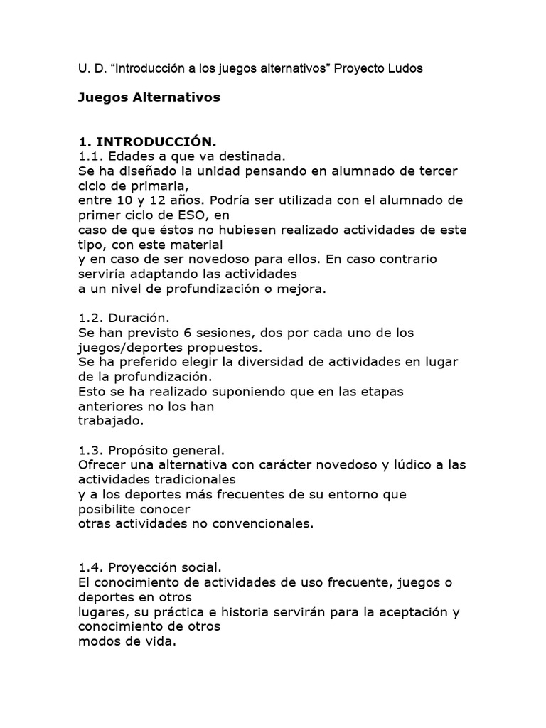 Juegos | PDF | Educación primaria