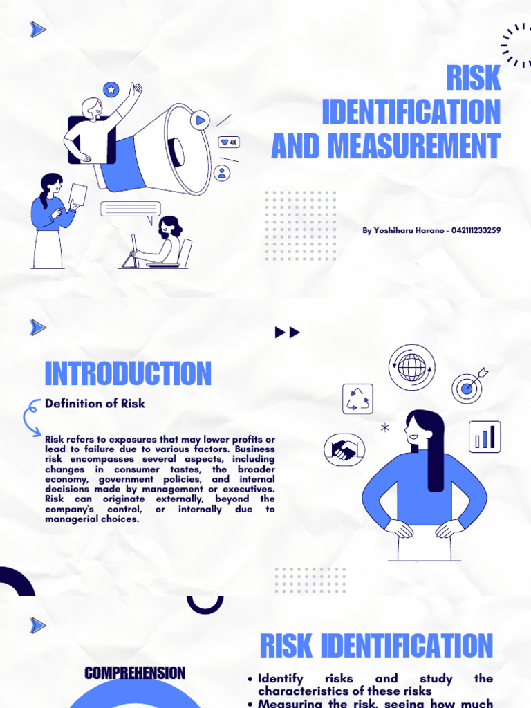 Risk Identification and Measurement Guide | PDF | Risk | Value At Risk
