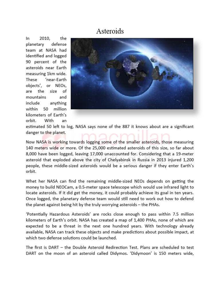 Asteroids Pdf Asteroid Nasa