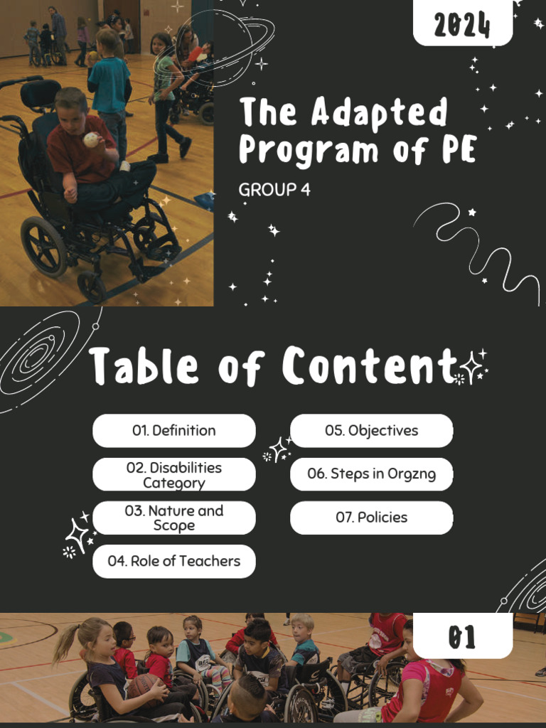 Adapted Program | PDF | Disability | Physical Education