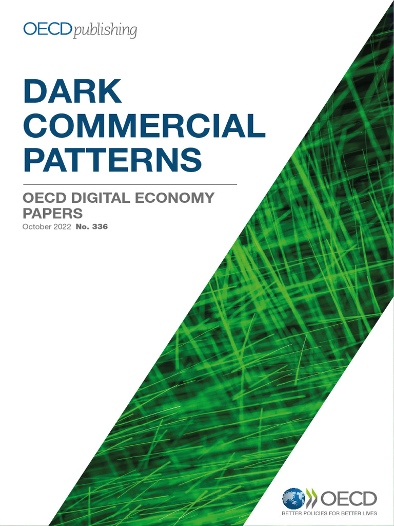 Dark Commercial Patterns | PDF | Policy | Behavioral Economics