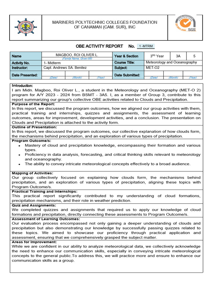 Copy-of-OBE-ACTIVITY-FORM - Midterm (Repaired) | PDF | Educational ...
