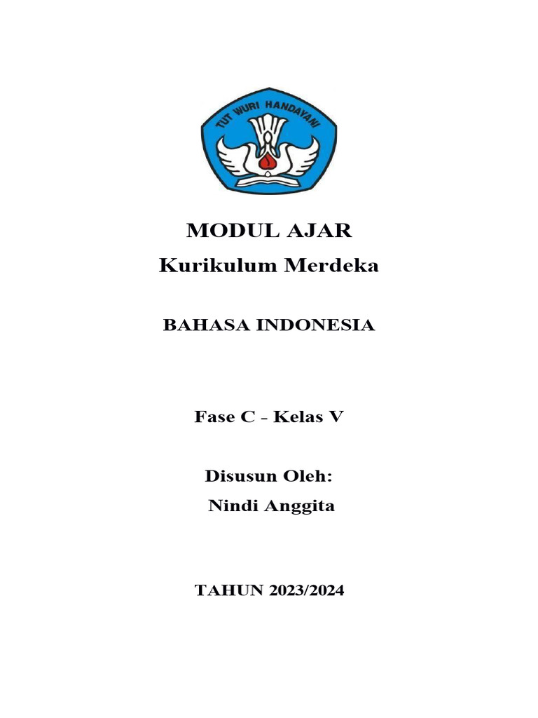 Modul Ajar Uas Kurikulum Nindi Anggita | PDF
