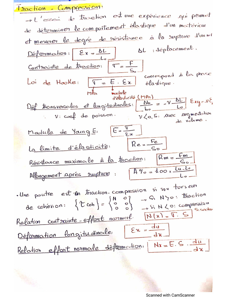 Traction Compression | PDF