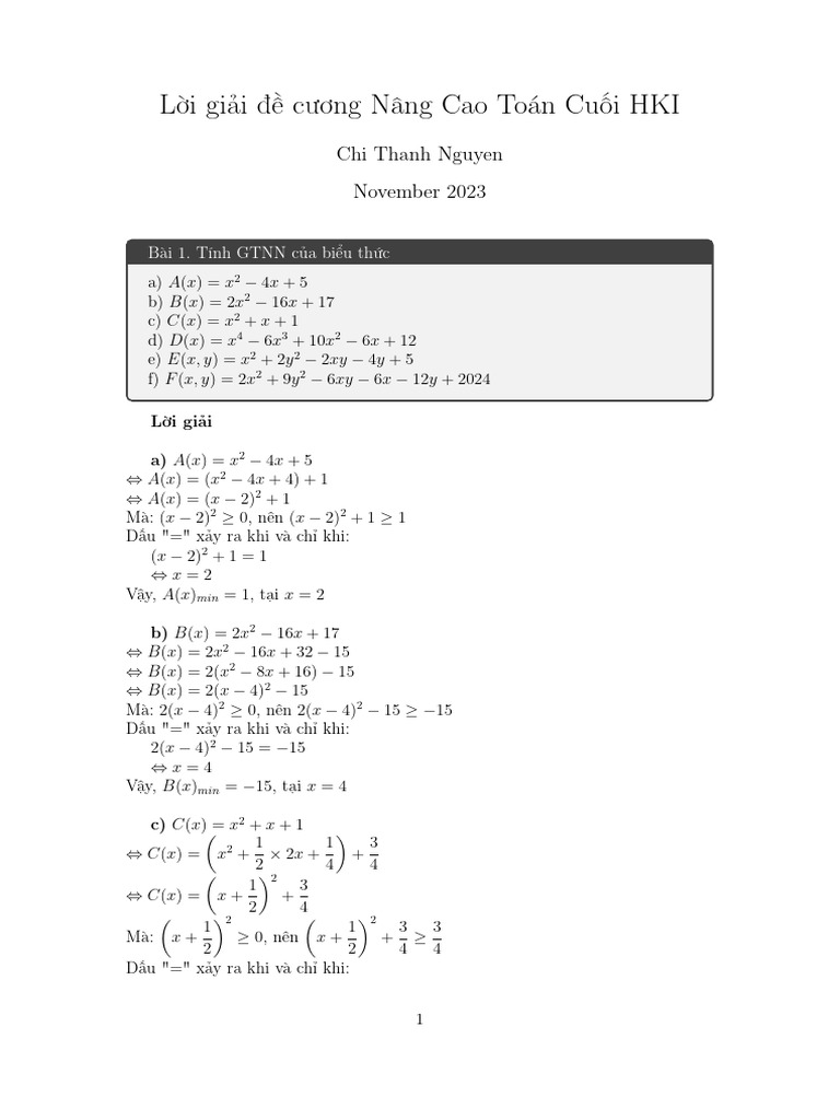 Đáp_án_đề_cương_Nâng_Cao_Toán_Cuối_HKI | PDF