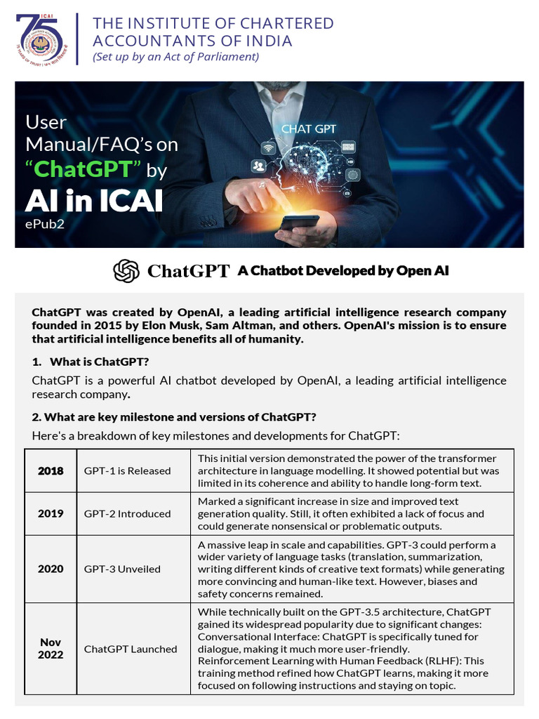Digital Paper 2 - ChatGPT - AI - ICAI | PDF | Artificial Intelligence | Intelligence (AI ...