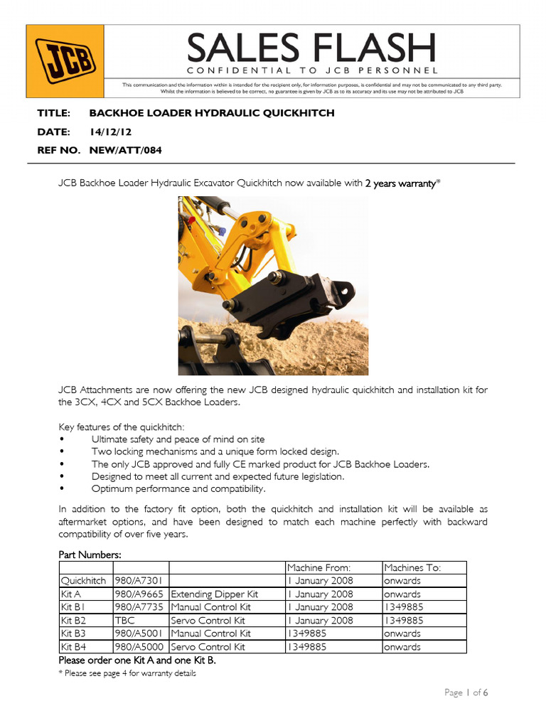 Quickhitch[1] 3cx | PDF | Manufactured Goods