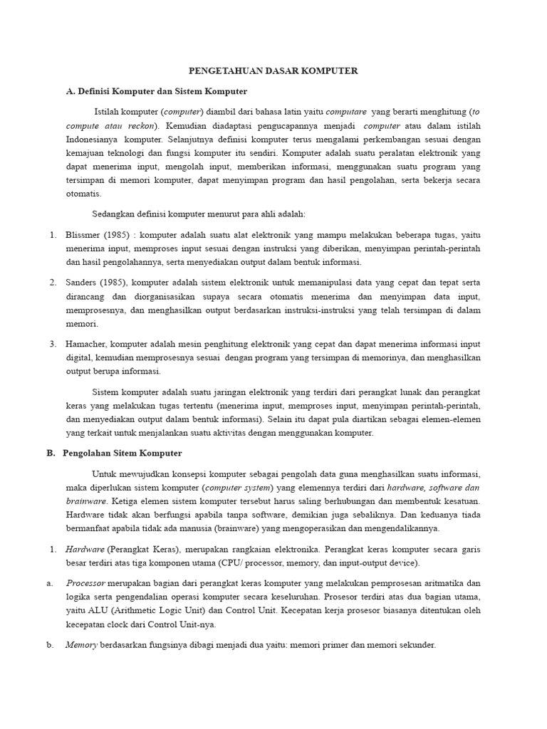 Apk Komputer | PDF | Game & Aktivitas | Teknologi & Rekayasa