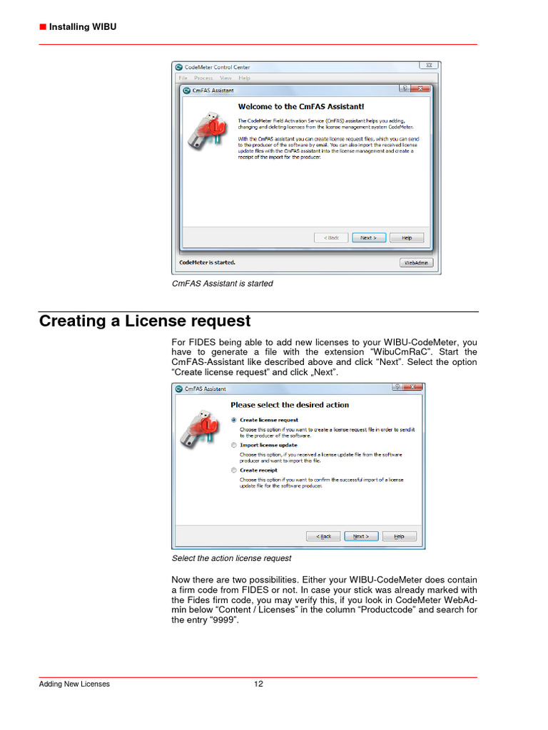 FIDES - Creating A License Request | PDF | Computer File | Filename