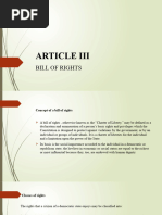Rights Under Article III, Section 1 | PDF | Property | Liberty