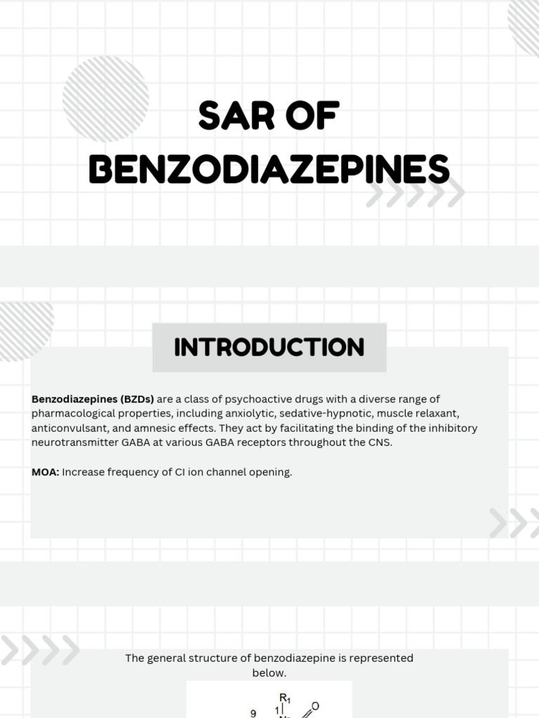 Gray White Simple Modern Thesis Defense Presentation | PDF | Benzodiazepine | Drugs Acting On ...