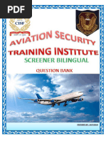 Basic Avsec Module Wise Question Papers | PDF | Airport Security | Aviation