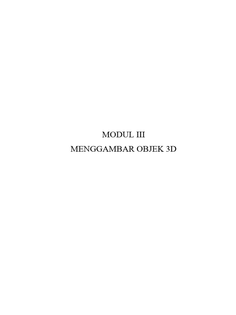 Modul Iii | PDF