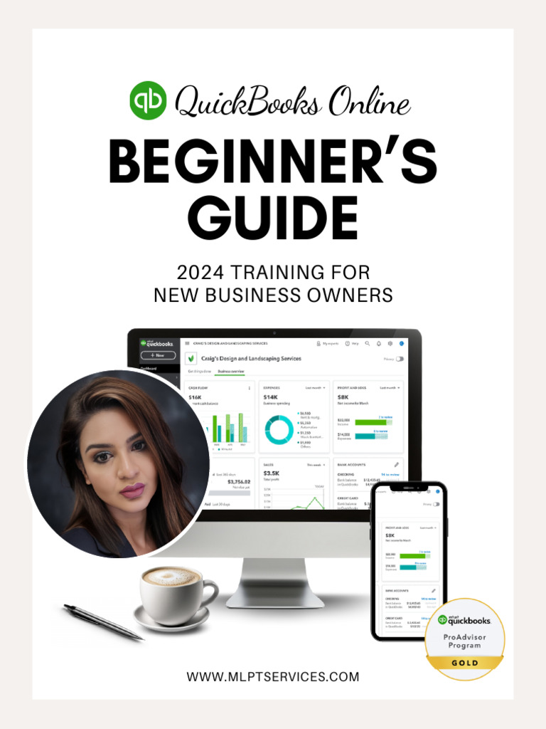 QUICKBOOKS ONLINE 2024 BEGINNERS GUIDE-MLPT E-Book | PDF | Expense ...