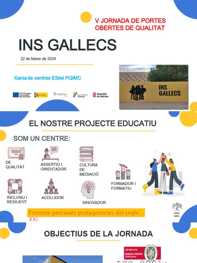 1. El Nostre Projecte de Direcció | PDF