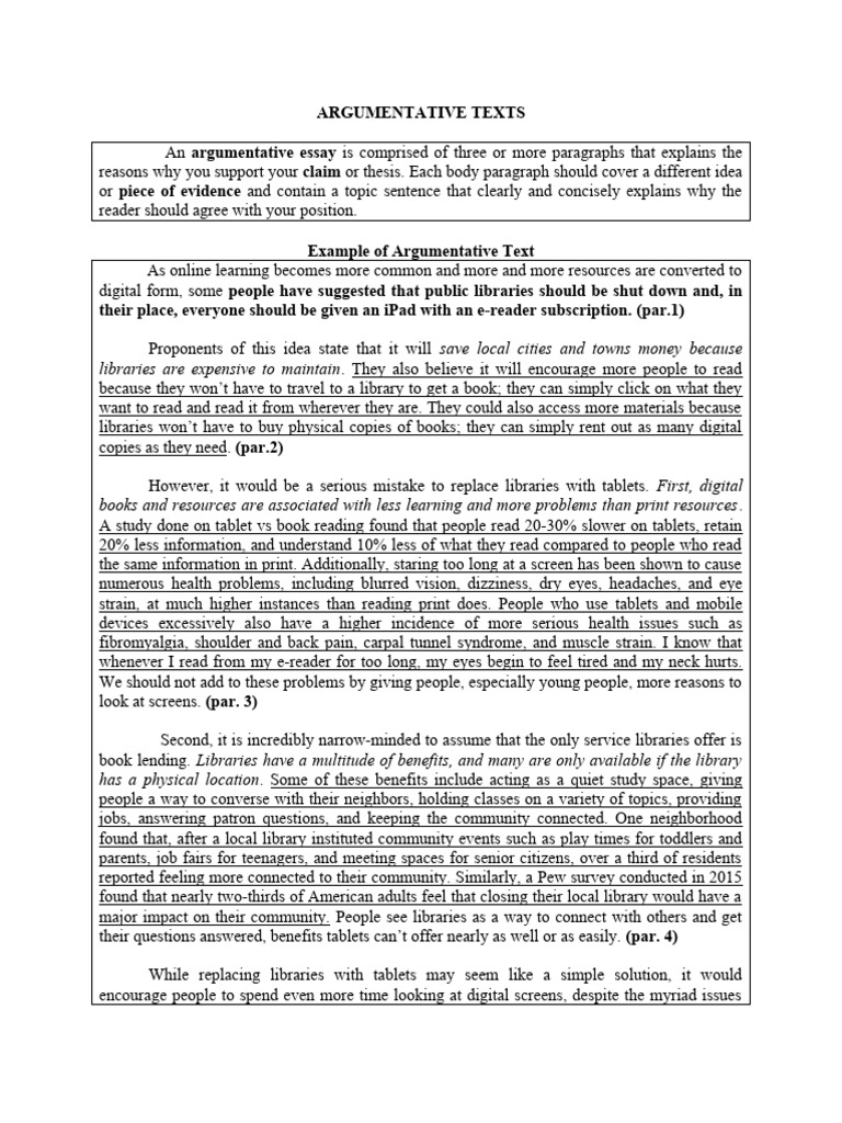G10 3rd QTR Notes | PDF | Senses | Argument