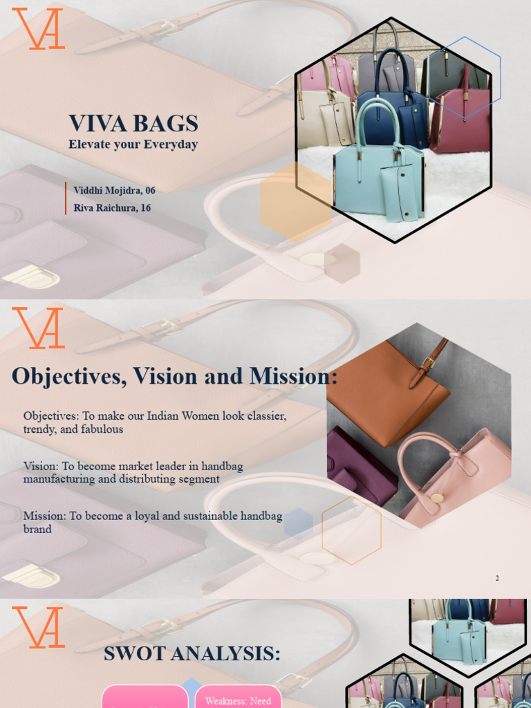VIVA - BAGS Final | PDF | Brand | Handbag