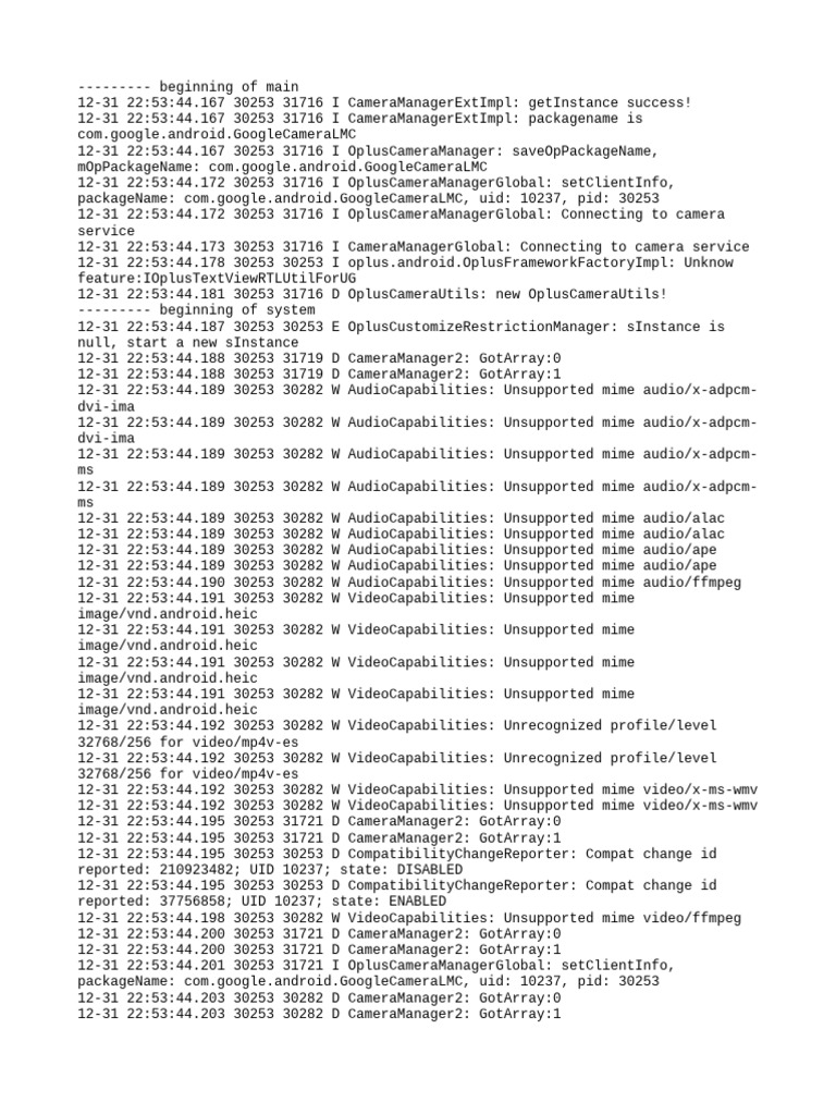 Log Cat 1704034424135 | PDF | Computing | Software
