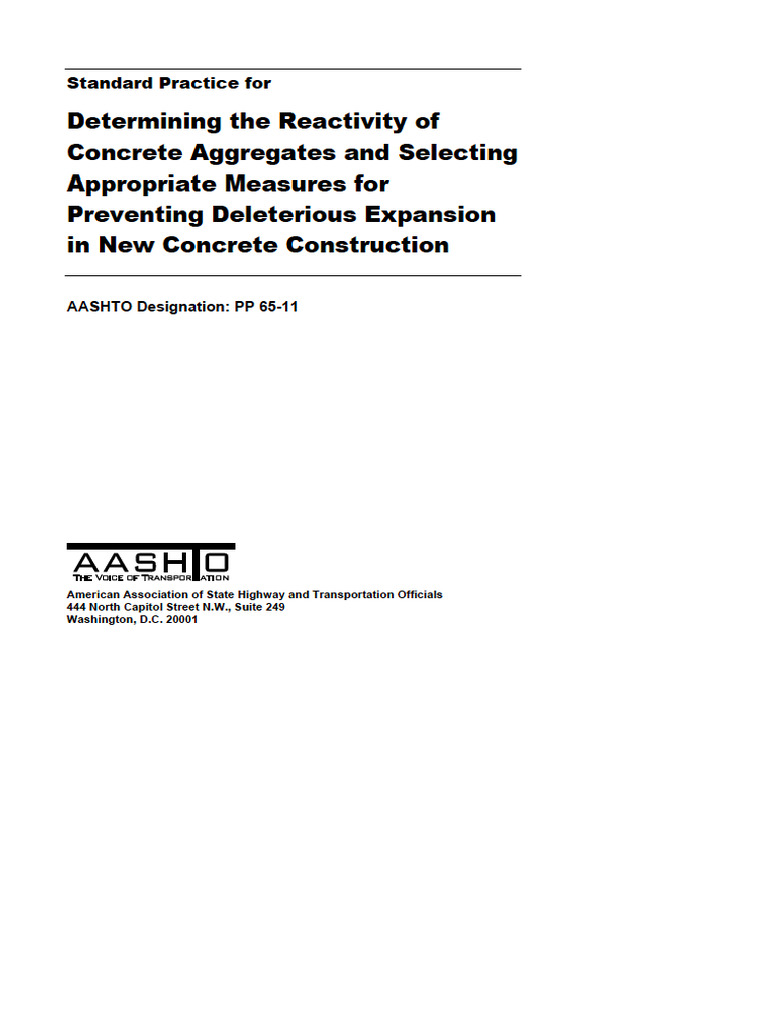 E-Cld-0030 - Aashto PP 65-11 | PDF