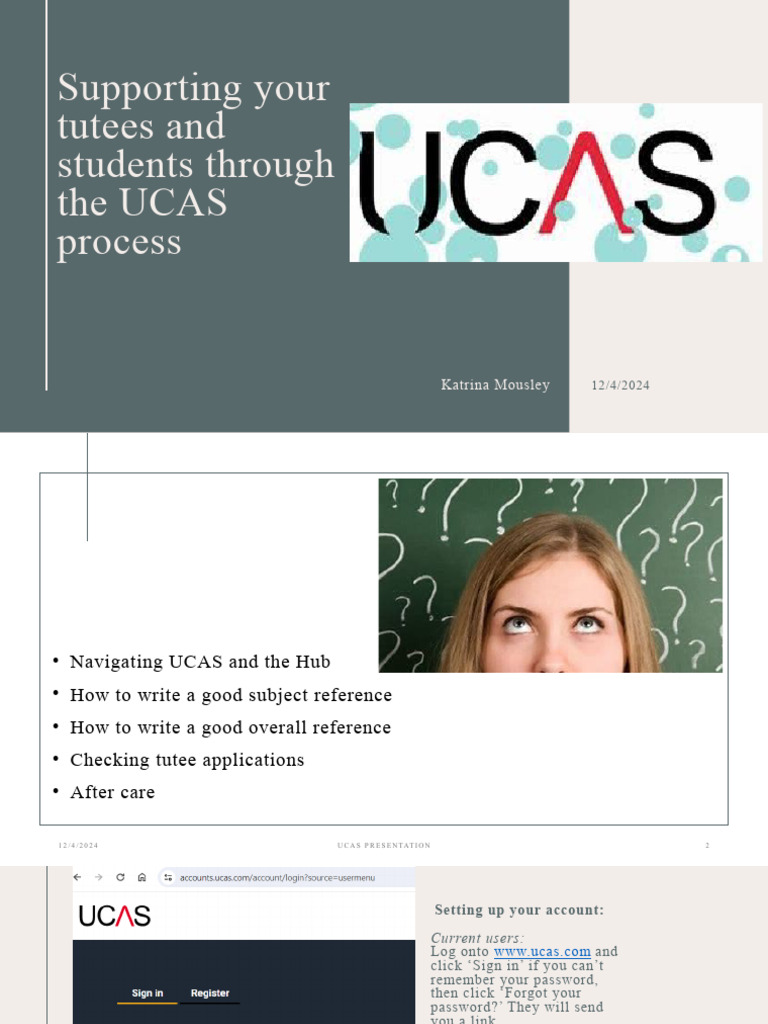 UCAS Support | PDF | Gce Advanced Level (United Kingdom) | Cyberspace