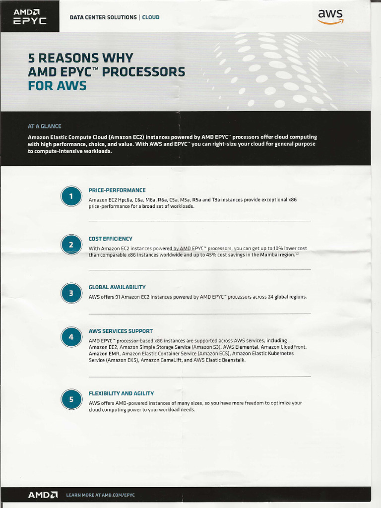 AMD on AWS_1 | PDF