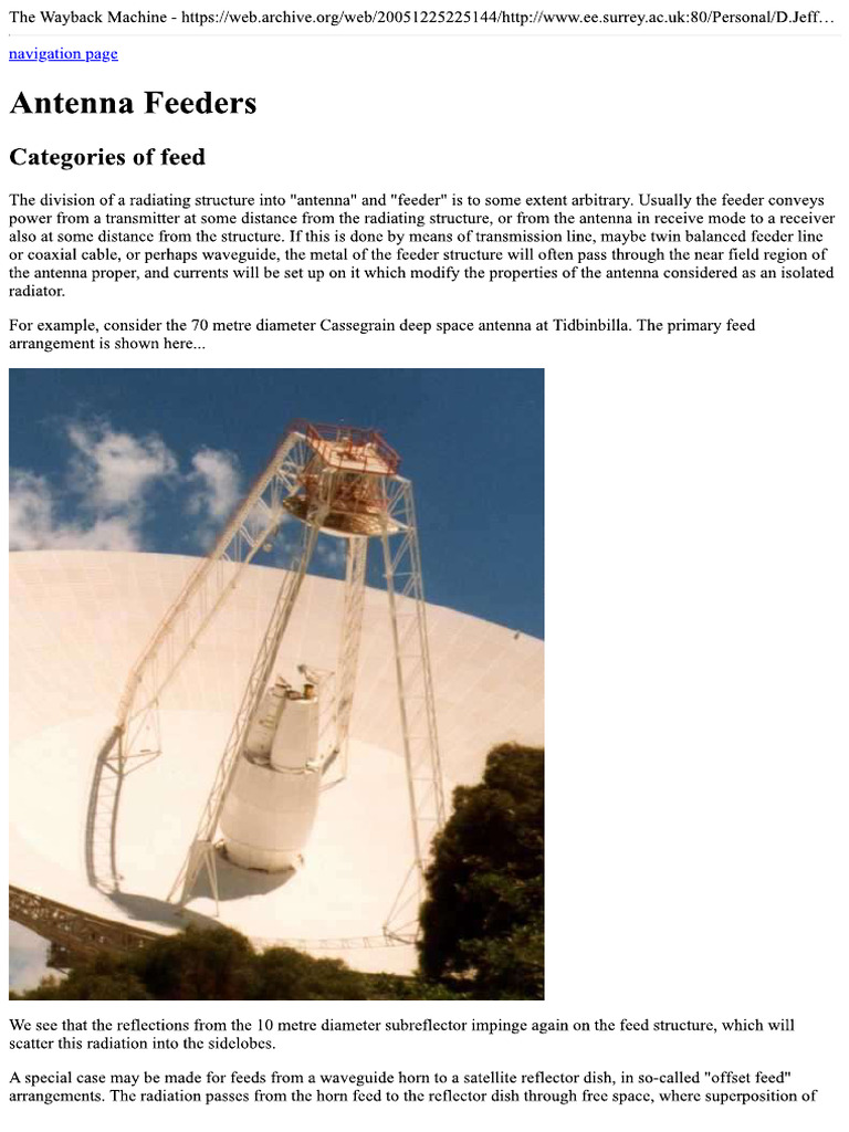 Antenna Feeders | PDF