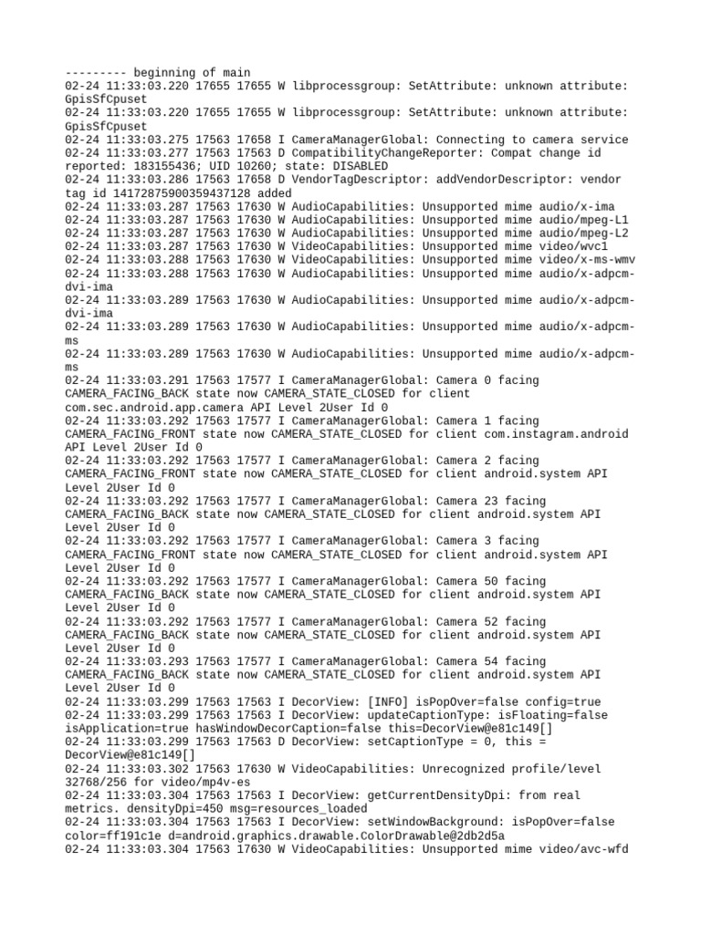 Log Cat 1708752783167 | PDF | Java (Programming Language) | Computer Engineering