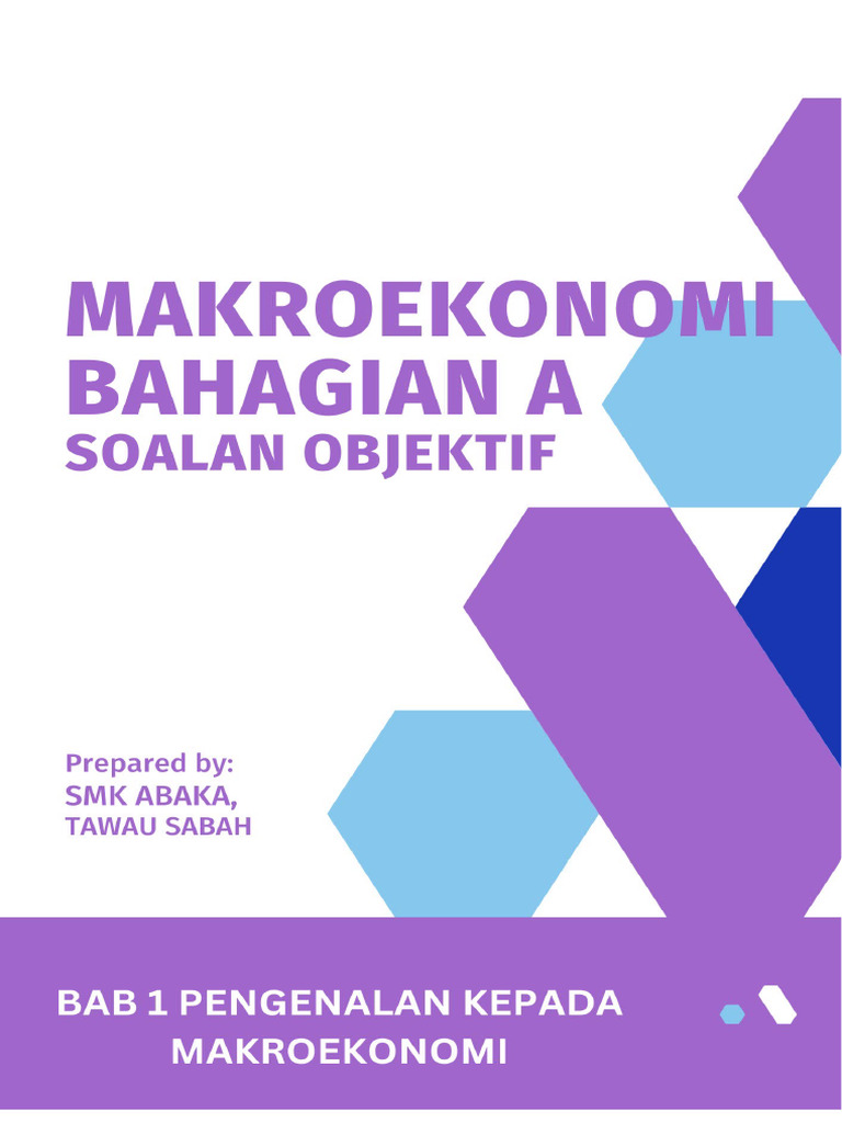 Bahagian A STPM Bab 1 Sem 2 Terkini | PDF