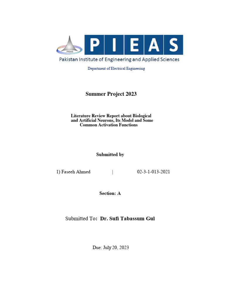 Finalized Review Report 2 (BNN, ANN, Regression, Classification) | PDF | Statistical ...