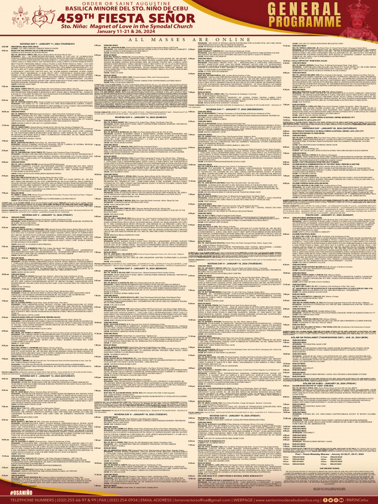 General Program Final LAST EDITED | PDF | Cebu