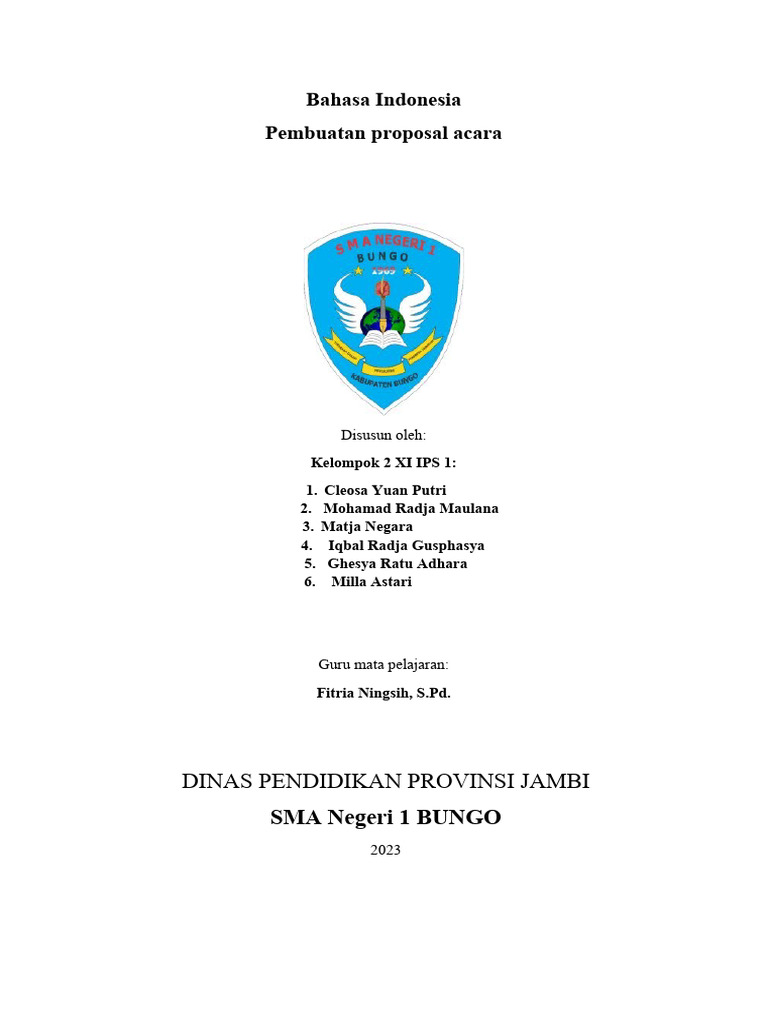 Proposal Acara | PDF