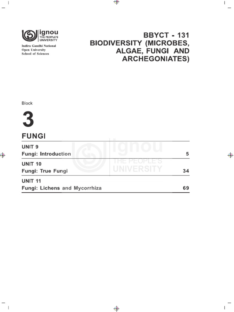 Block 3 | PDF | Parasitism | Fungus