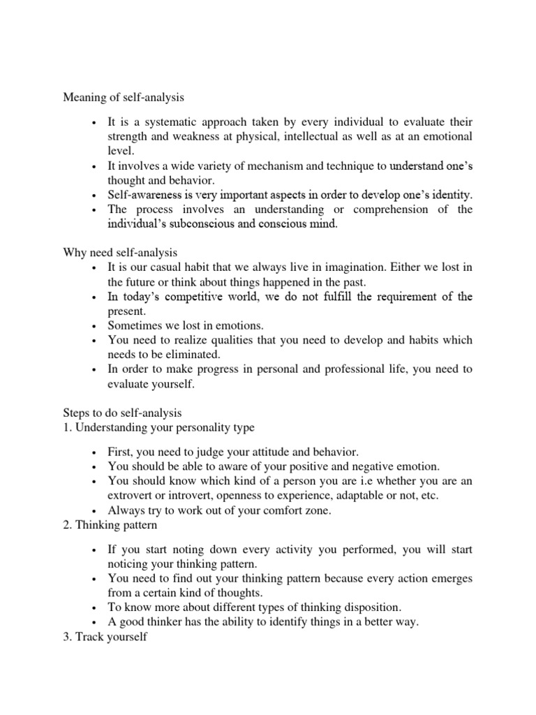 reading-material-on-self-analysis-pdf-thought-psychology